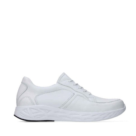 Wolky sneaker wit leer Bounce 570024 Maat 36 Kleur Wit